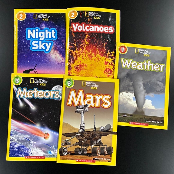 National Geographic | Other | National Geographic Kids Levels 3 5 Book ...